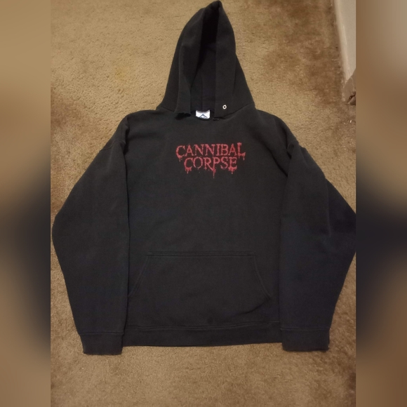 Shirts | Vintage 203 Cannibal Corpse Hoodie | Poshmark